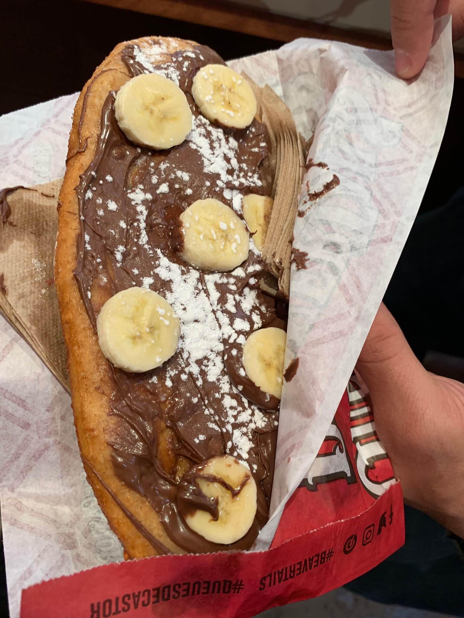 beavertails nutella banana